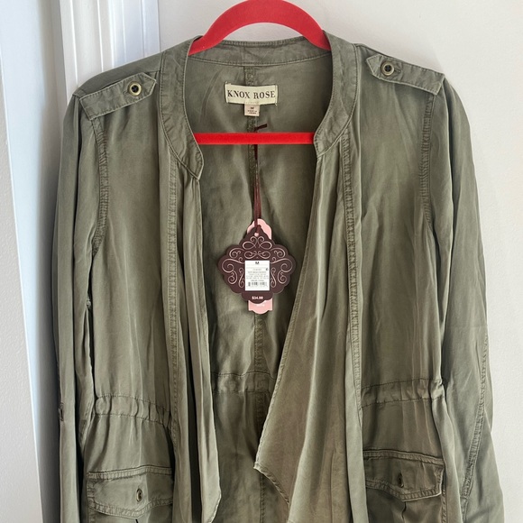 Knox Rose | Jackets & Coats | Nwt Knox Rose Long Sleeve Ladies Size M ...